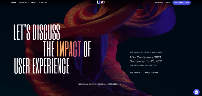 Conference Website Design Examples That Impress