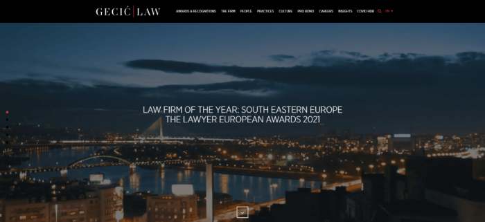Well-Designed Lawyer Websites for Web Design Inspiration