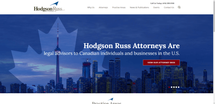 Well-Designed Lawyer Websites for Web Design Inspiration