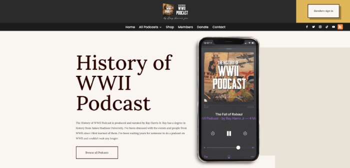 Podcast Website Design Examples That Attract Listeners