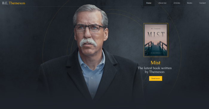 Stunning Writer Website Design Examples to Copy