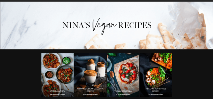 Jaw-Dropping Recipe Website Design Examples