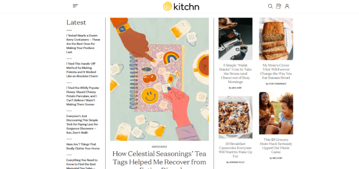 Jaw-Dropping Recipe Website Design Examples