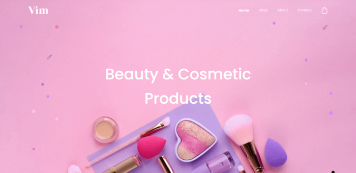 Examples of Cosmetics Websites with Great Web Design