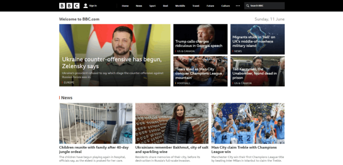 News Website Design Examples That Redefine Journalism