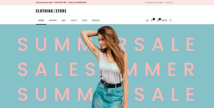 Stunning Clothing Website Design Examples That Turn Heads