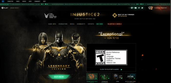 Gaming Website Design Examples to Inspire You