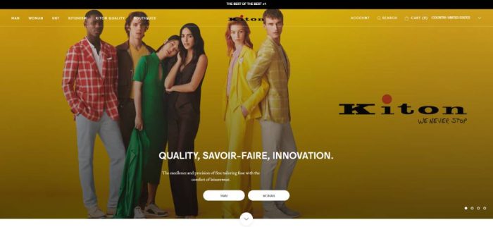 Stunning Clothing Website Design Examples That Turn Heads