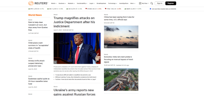 News Website Design Examples That Redefine Journalism