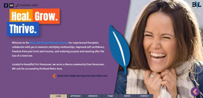 Inspiring Mental Health Website Design Examples