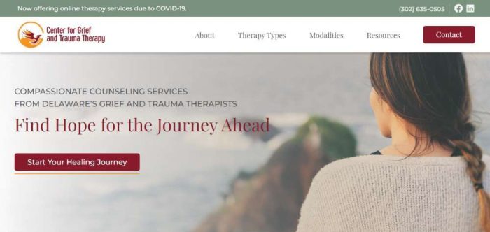 Inspiring Mental Health Website Design Examples