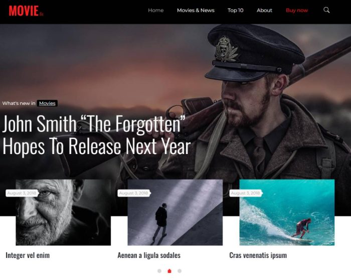 Inspiring Websites with Video Backgrounds