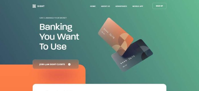 Inspiring Bank Website Design Examples