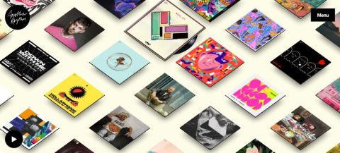 Awesome Record Label Website Design Examples