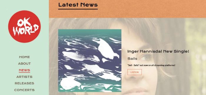 Awesome Record Label Website Design Examples
