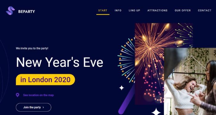 Top Entertainment Website Design Examples