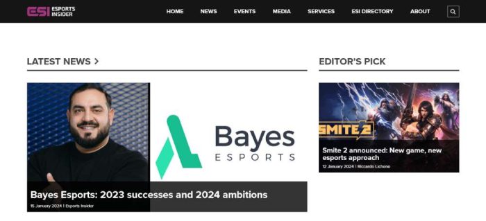 29 Top Esports Website Design Examples