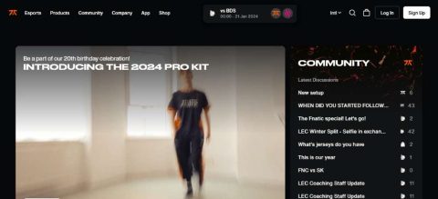 29 Top Esports Website Design Examples