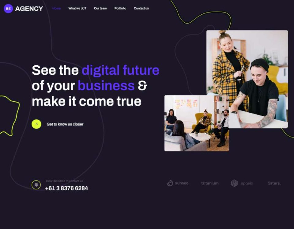 Branding Agency Website Design Examples