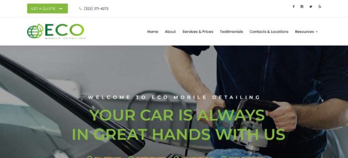 Stunning Car Detailing Website Designs to Inspire You