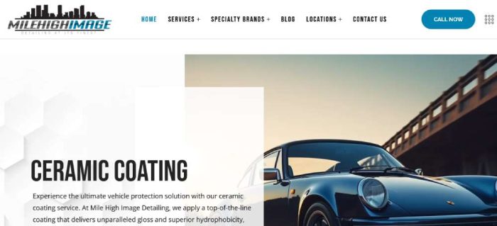 Stunning Car Detailing Website Designs to Inspire You