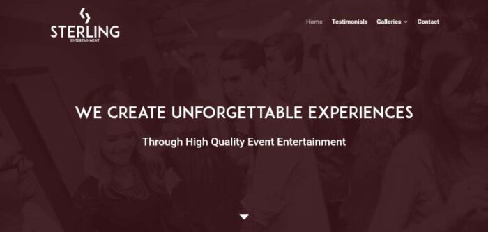 Top Entertainment Website Design Examples