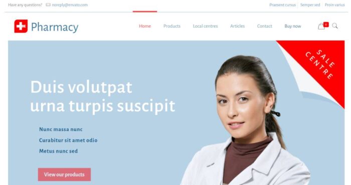 Pharma Website Design Examples for Cutting-Edge Solutions