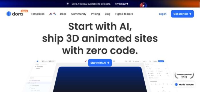 Websites With Animated Landing Page Examples