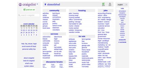 Examples of Websites with Bad Design